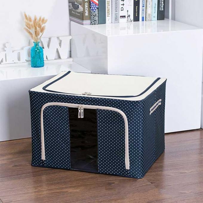 Clothes Stackable Fabric Household Storage Containers Antidust Portable ...