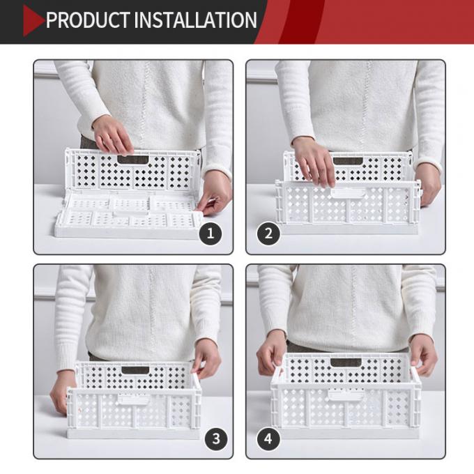 Stackable Plastic Household Storage Containers