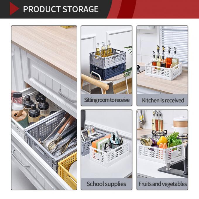 Mesh Stackable PP Plastic Household Storage Containers For Vegetable ...